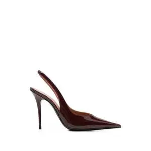 Amina Muaddi Shoes - Red