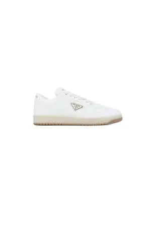 Prada Leather Lace-up Sneakers - Multicolor