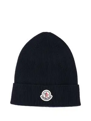 Moncler Wool Hat - Blue