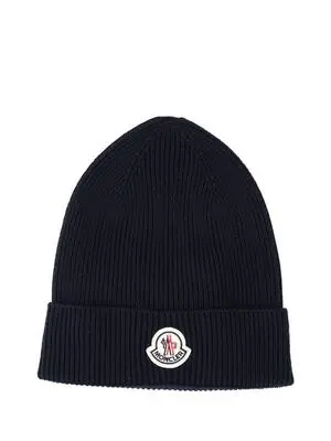 Moncler Wool Beanie - Blue