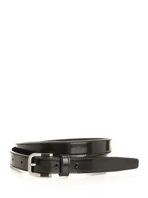 Saint Laurent Brushed Leather Belt