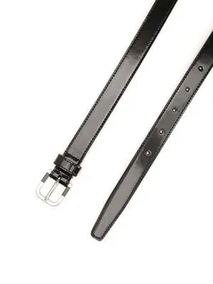 Saint Laurent Brushed Leather Belt