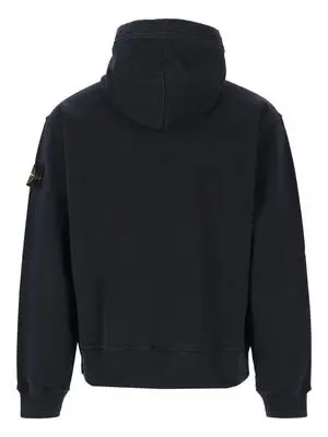 Stone Island Hooded Sweatshirt - Blue