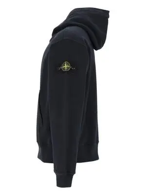 Stone Island Hooded Sweatshirt - Blue