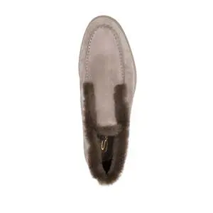 Santoni Suede Slip-on Boots - Multicolor