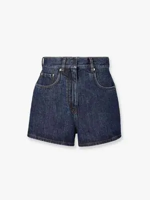 Fendi Denim Shorts - Multicolor