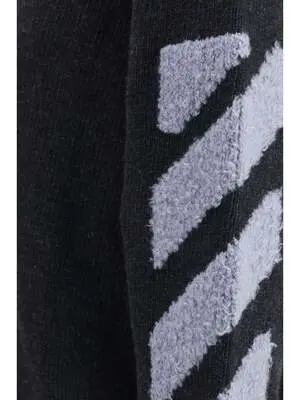 Off-White Diag Fuzzy Crewneck Sweater