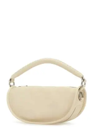 Burberry Ivory Leather Handbag