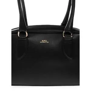 A.p.c. Leather Shoulder Bag - Black