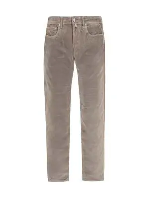 Jacob Cohen Straight-leg Corduroy Pants - Brown