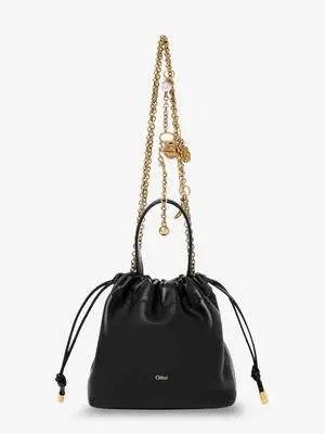 Chloé Icons Mini Leather Crossbody Bag - Black