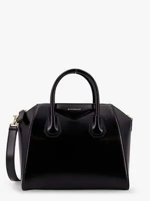 Givenchy Antigona Small Leather Crossbody Bag - Black