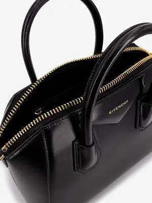 Givenchy Antigona Small Leather Crossbody Bag - Black