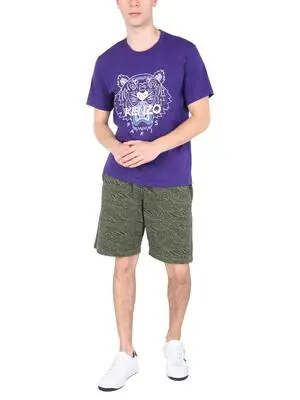Kenzo Bermuda With Animal Print