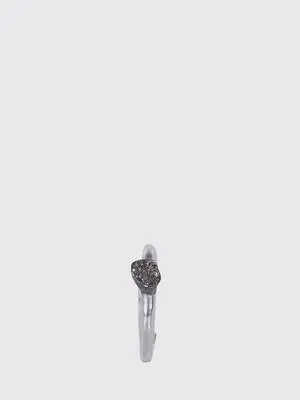 ROSA MARIA Chromed Ring With Set Stones