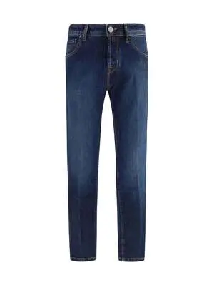 Jacob Cohen Jeans Scott In Stretch Denim - Blue