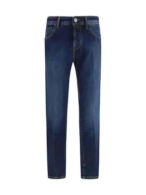 Jacob Cohen Scott Stretch Denim Jeans - Blue