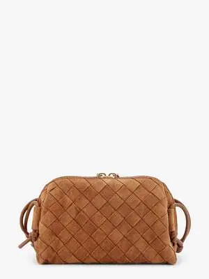 Bottega Veneta Pochette Concert Suede Crossbody Bag - Multicolor