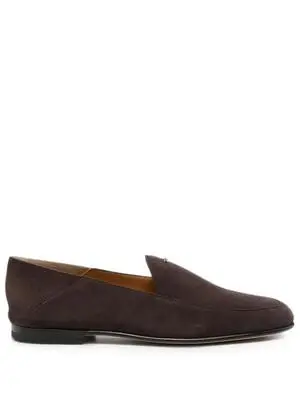 TOD'S Cuoio Sabot Pantofola Lettering - Brown