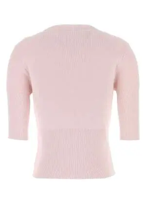 Givenchy Pastel Cotton Blend Sweater - Pink