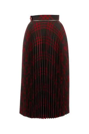 Burberry Embroidered Jersey Skirt - Multicolor