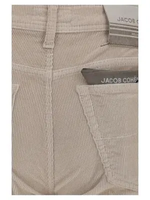 Jacob Cohen Pants In Straight-leg Corduroy