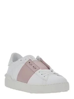Valentino Garavani Open Leather Sneakers - Multicolor