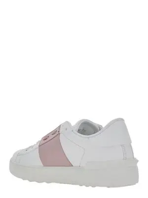 Valentino Garavani Open Leather Sneakers - Multicolor