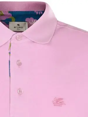 Etro Polo Roma Printed Details