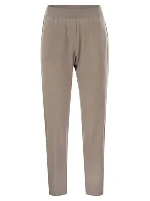 Brunello Cucinelli Sparkling Trousers - Cream
