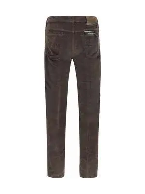 Jacob Cohen Pants In Straight-leg Corduroy
