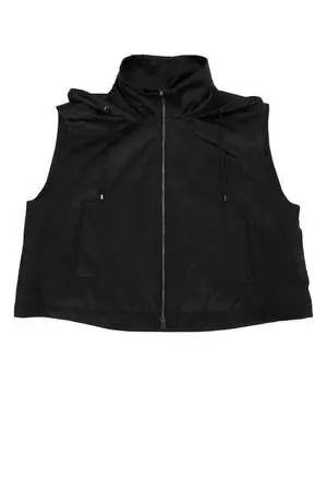 Fendi Leisure Hooded Vest Logo - Multicolor