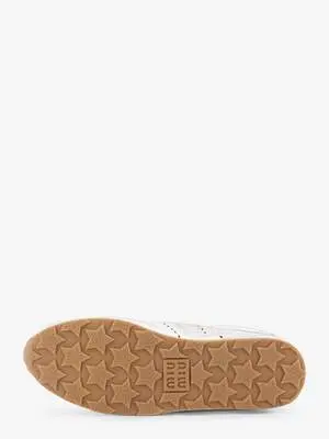 Miu Miu Plume Vintage Silver Leather Sneakers