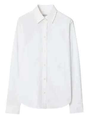 BURBERRY Burberry Women Regular Fit Cotton Poplin Formal Shirt