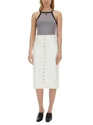 COURREGES Tops With Logo
