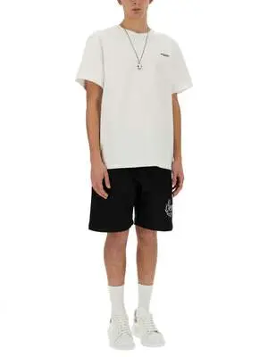 Alexander McQueen Logo Bermuda Shorts