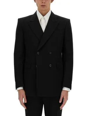 Alexander McQueen Double-breasted Jacket - Black