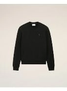 AMI Paris Crewneck Sweatshirt With De Coeur Embroidery - Multicolor