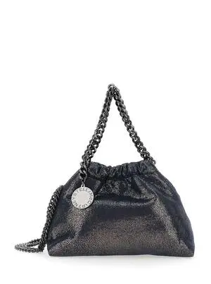 Stella McCartney Falabella' Blue Crossbody Bag With Drawstring Closure And Chain Strap In Ecoleather For - Multicolor