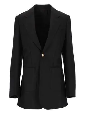 Celine Olivia Mohair Wool Jacket - Black