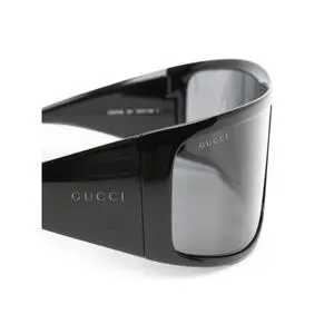 Gucci Tortoiseshell Aviator Sunglasses - Black