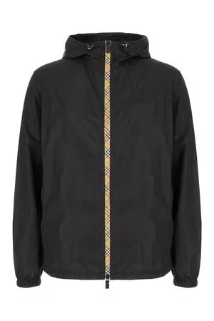 Burberry Hooded Windbreaker - Multicolor