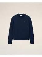 AMI Paris Crewneck Sweatshirt With De Coeur - Multicolor