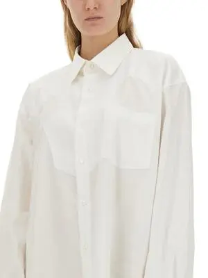 MAISON MARGIELA Cotton Oversize Shirt Dress