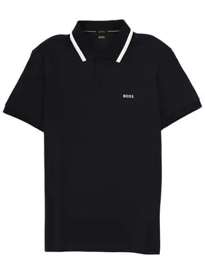 BOSS Polo With Logo - Blue