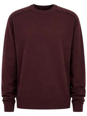 MAISON MARGIELA Virgin Wool Crewneck Sweater - Red