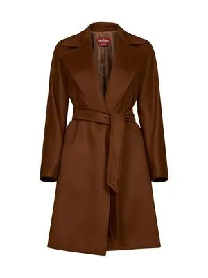Max Mara Belted Wrap Coat - Multicolor