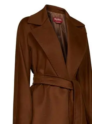 Max Mara Belted Wrap Coat - Multicolor