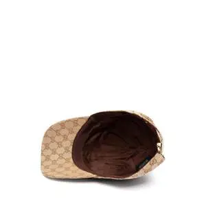 Gucci Monogrammed Baseball Cap - Black