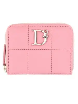 Dsquared2 Wallet With Logo - Pink